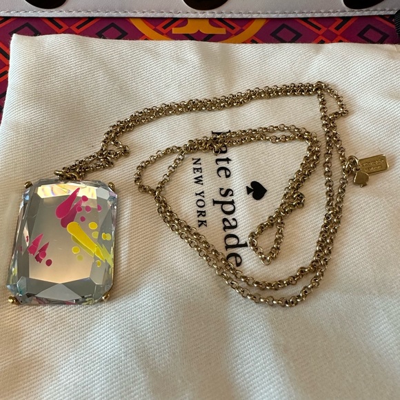 kate spade | Jewelry | Rare Kate Spade Paint Splatter Necklace | Poshmark